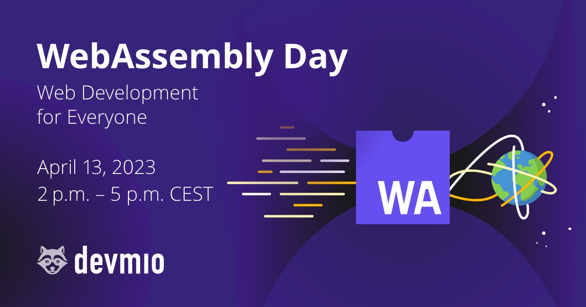 WebAssembly Day | Live on April 13, 2023 | With Fullstack Subscription