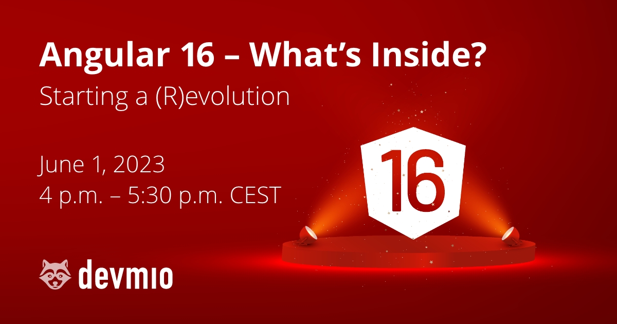 Angular 16 Whats Inside Devmio Software Know How