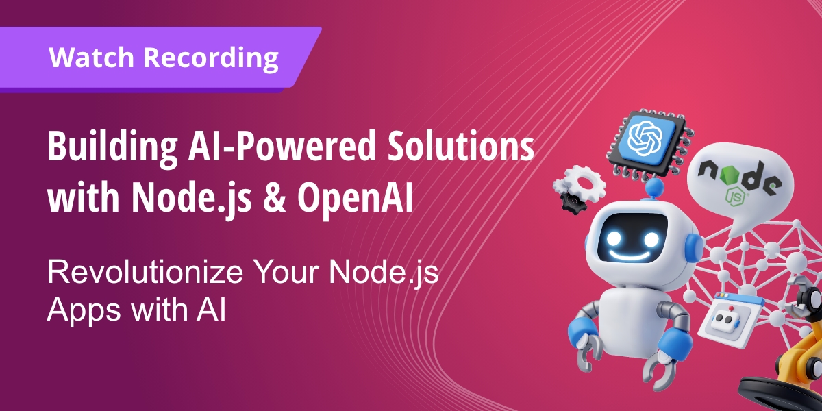 Building AI-Powered Solutions with Node.js + OpenAI | Available until 11. February 2025