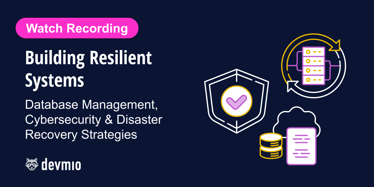 Building Resilient Systems | Available until 18. September 2025