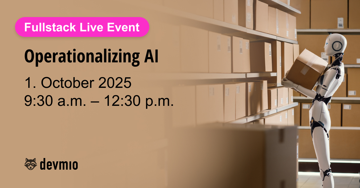 Operationalizing AI | Live 01. October 2025